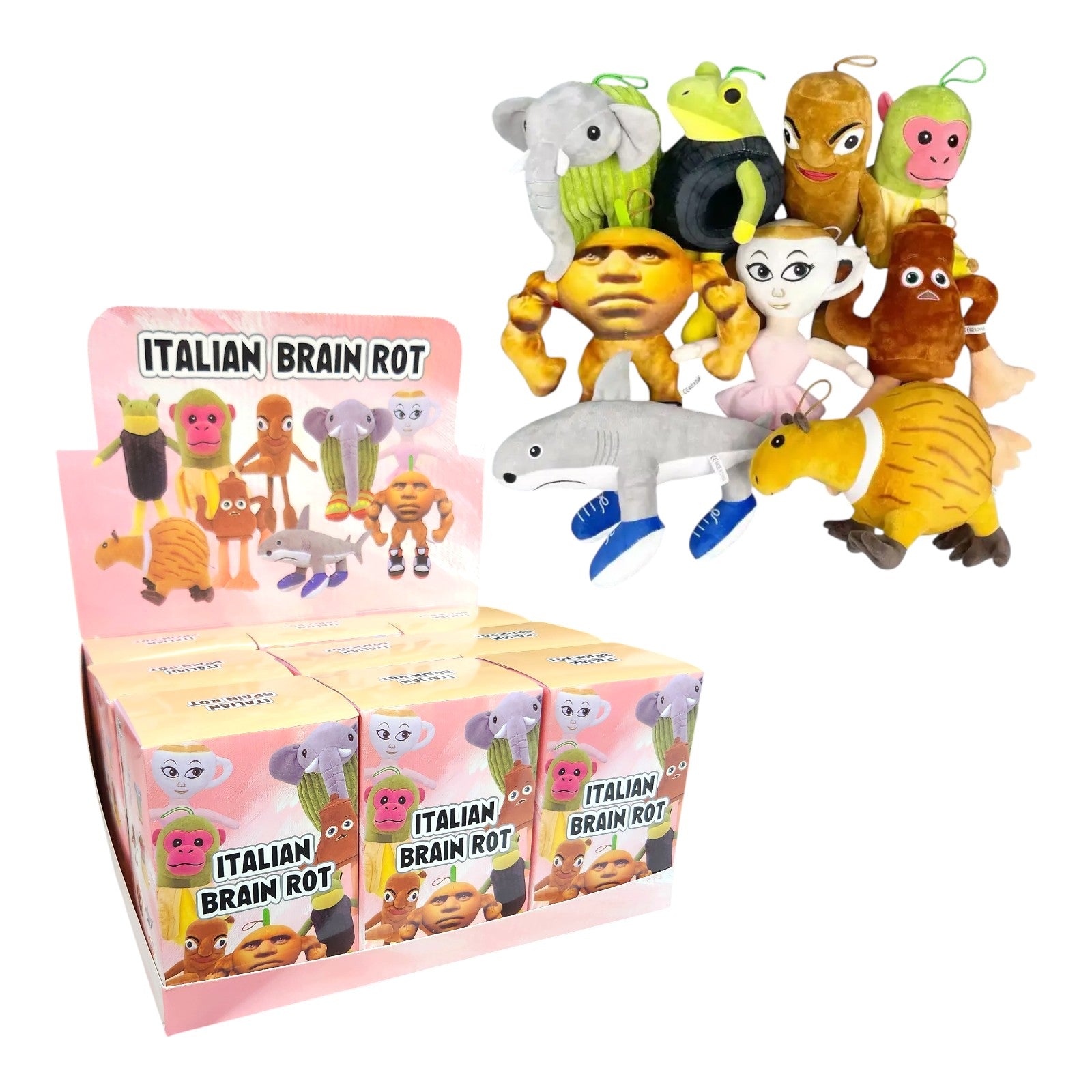 Italian Brain Rot Blind Box Plush Toy | Homeware Hobbies